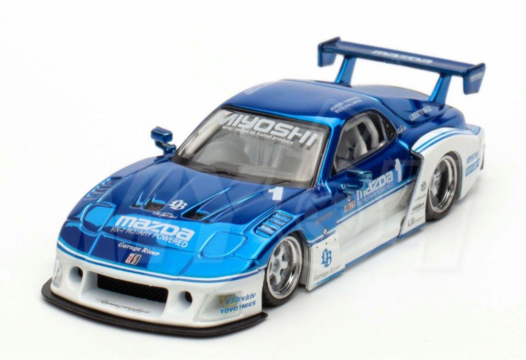 Inno 1/64 Mazda rx7 Fd3s lbwk chase super silhouette, Hobbies & Toys ...