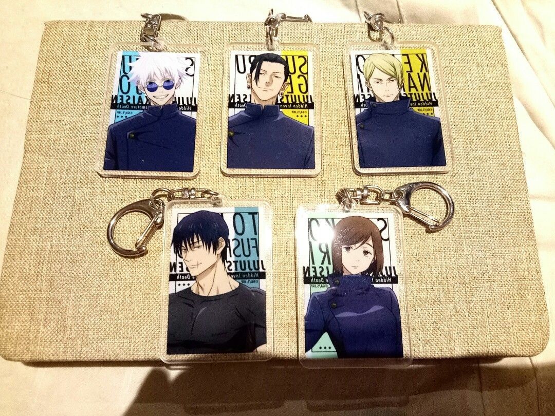 Jujutsu Kaisen Keychain JJK Gojo Satoru Geto Suguru Kento Nanami Shoko ...