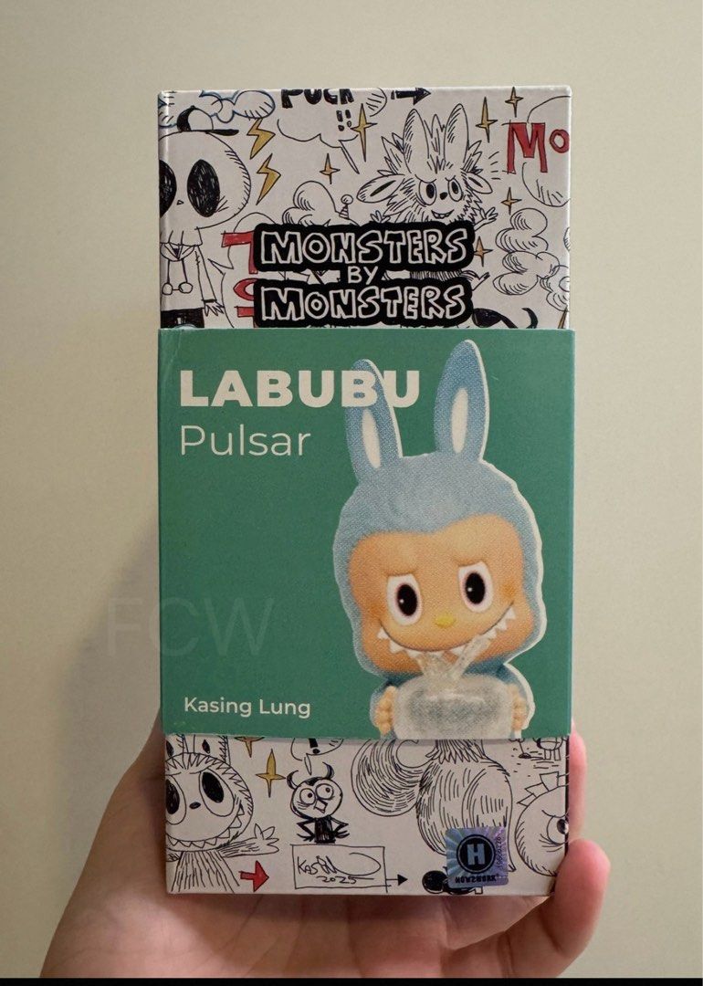 Labubu Pulsar 十週年 藍色 THE MONSTERS LABUBU MOMOKO POP MART POPMART X ...