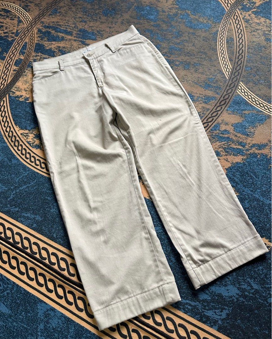 Lee Loose Straight Cut Slacks (Relaxed Fit), Men's Fashion, Bottoms ...