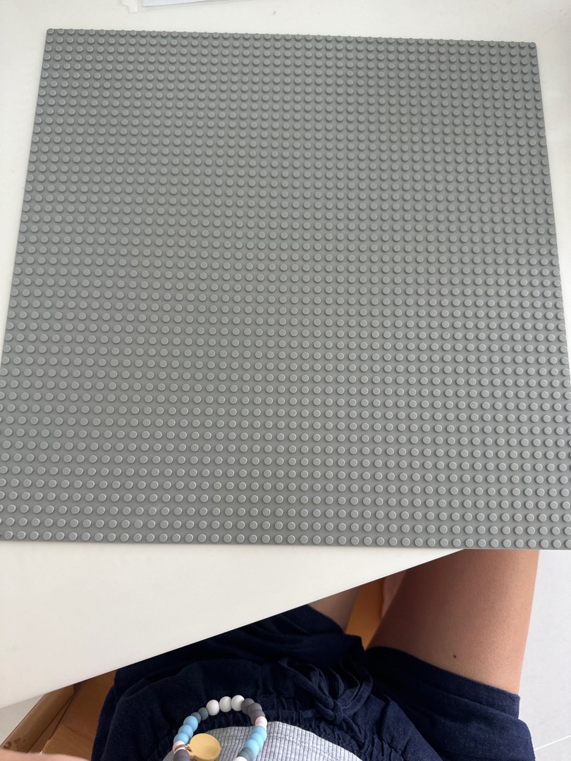 LEGO Gray Baseplate, Hobbies & Toys, Toys & Games on Carousell