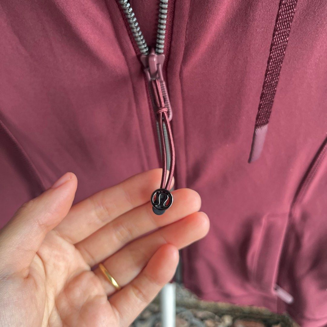 Lululemon Define Jacket - Burgundy, Women's Fashion, Activewear on ...