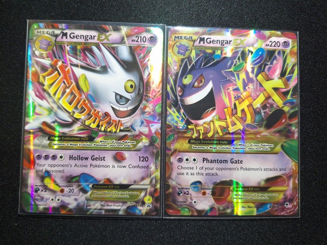 M Gengar Ex Pokemon Set, Hobbies & Toys, Toys & Games on Carousell