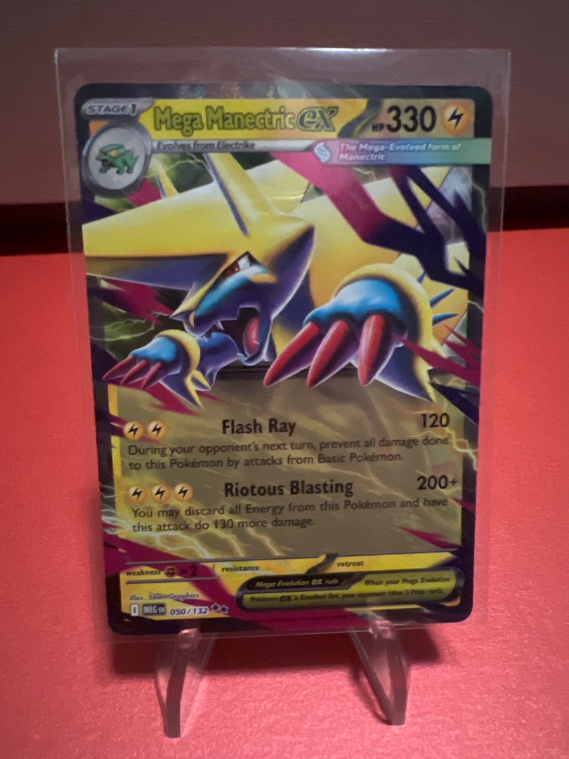 Mega Manectric EX | Pokemon Mega Evolution, Hobbies & Toys, Toys ...