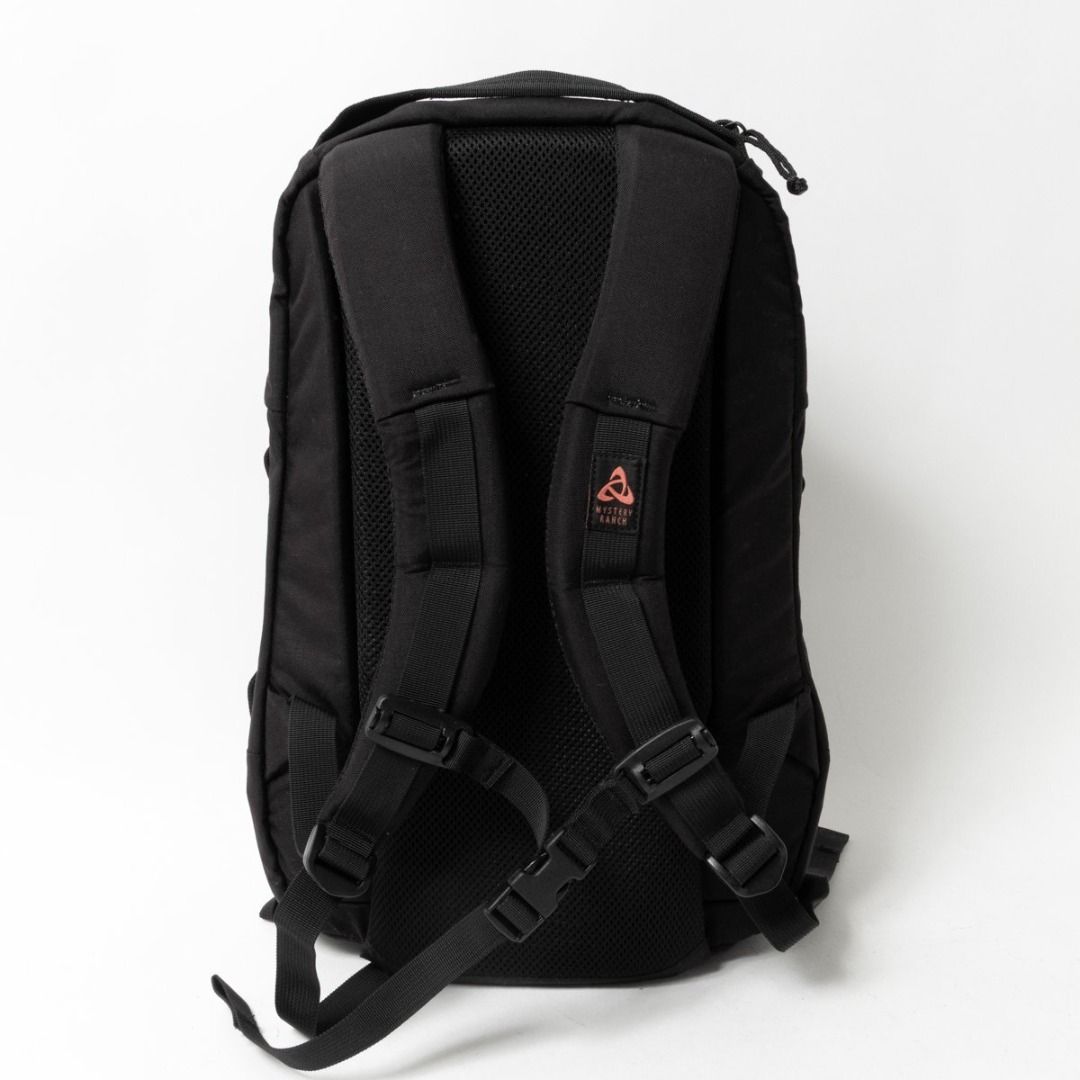 MYSTERY RANCH Backpack 288486, Black, Synthetic Fiber, Outdoor, Zipper ...