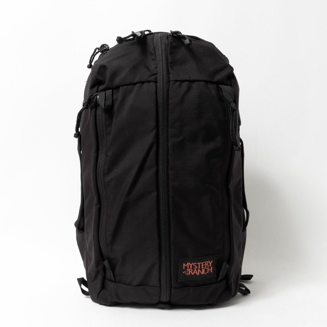 MYSTERY RANCH Backpack 288486, Black, Synthetic Fiber, Outdoor, Zipper ...