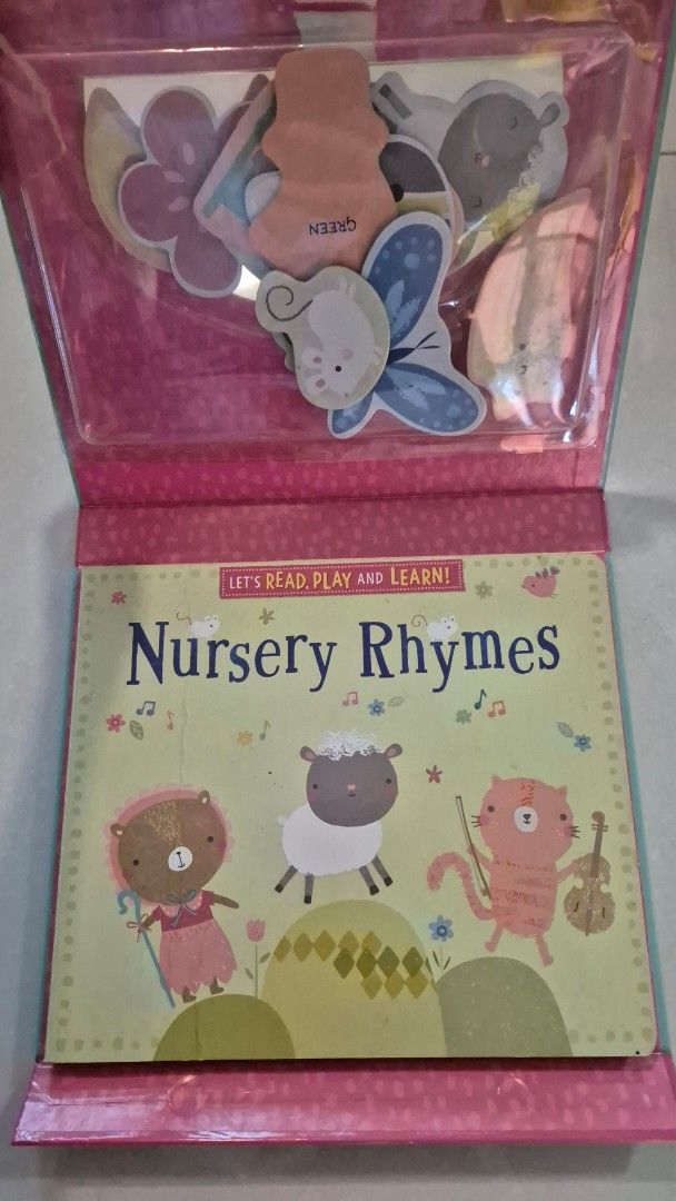Nursery Rhymes Interactive Book, Hobbies & Toys, Books & Magazines ...