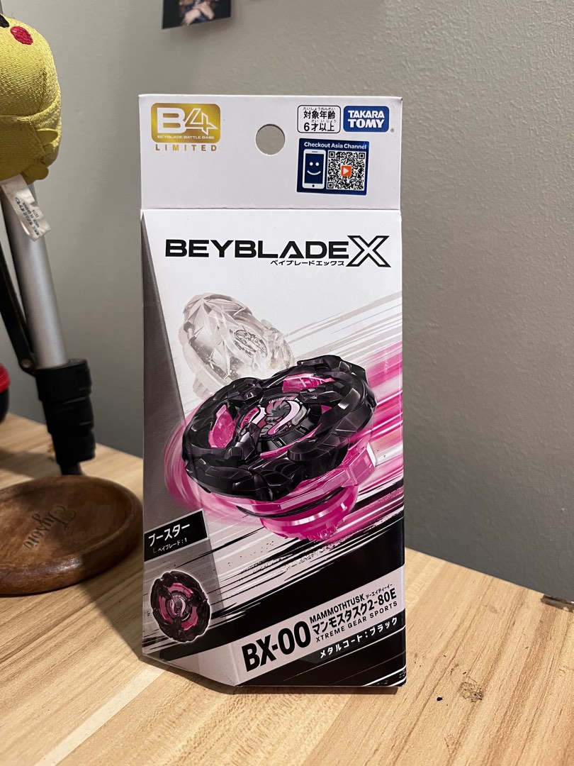 [ON HAND] Beyblade X BX-00 Mammoth Tusk 2-80E, Hobbies & Toys, Toys & Games on Carousell