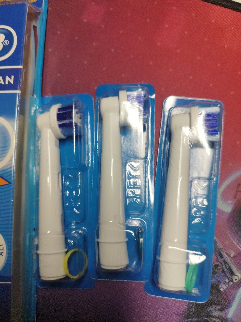Oral-B Precision Clean Toothbrush Heads x3, Beauty & Personal Care ...