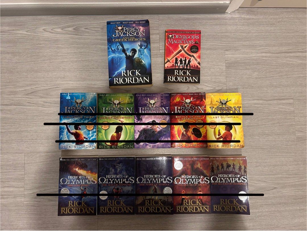 Percy Jackson Greek Heroes and Demigod and Magician, Hobbies & Toys ...