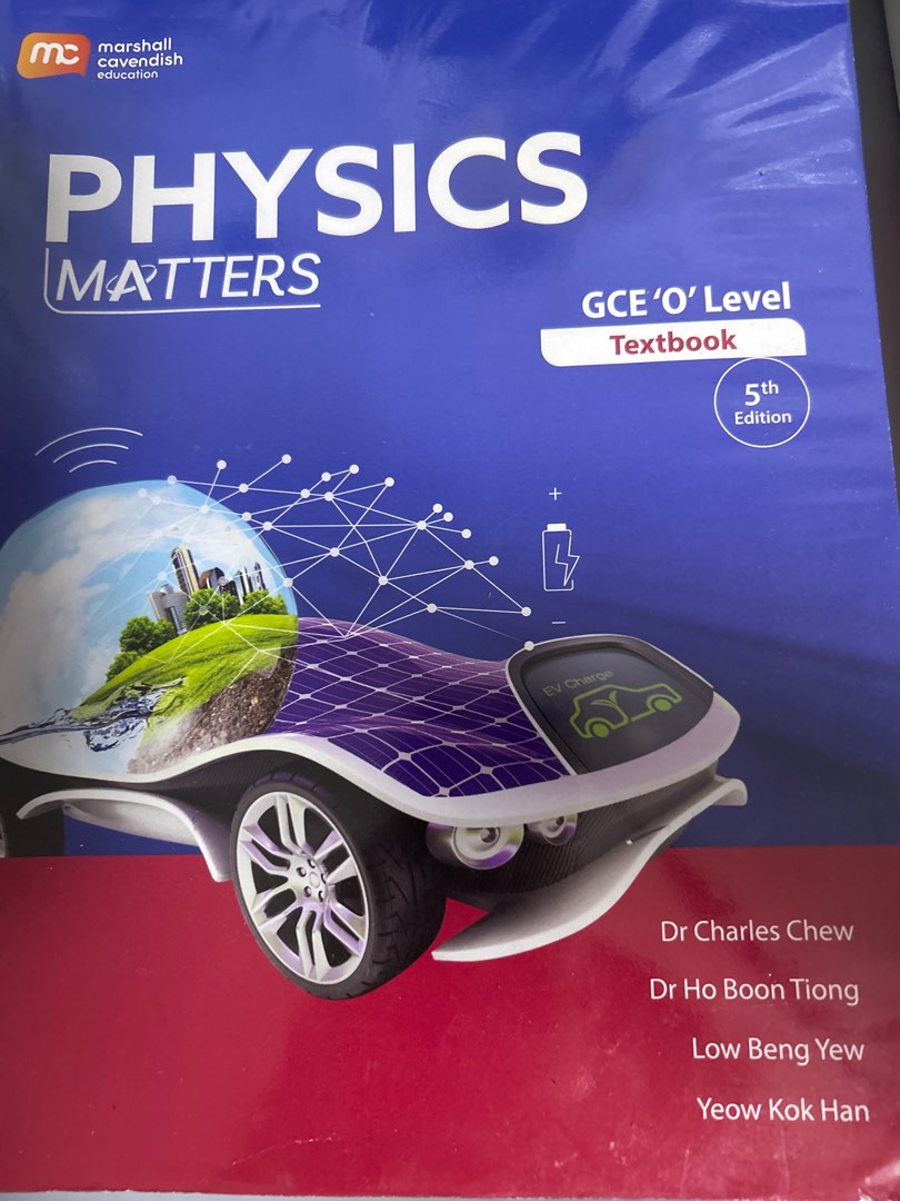 Physics Matters GCE 'O' Level Textbook 5th Edition, Hobbies & Toys ...