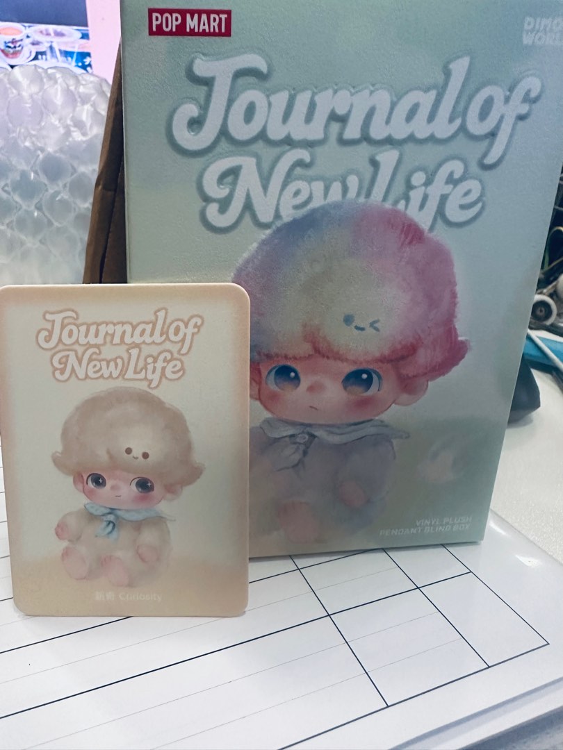 POP MART DIMO Journal of New Life 公仔, 興趣及遊戲, 玩具 & 遊戲類 - Carousell