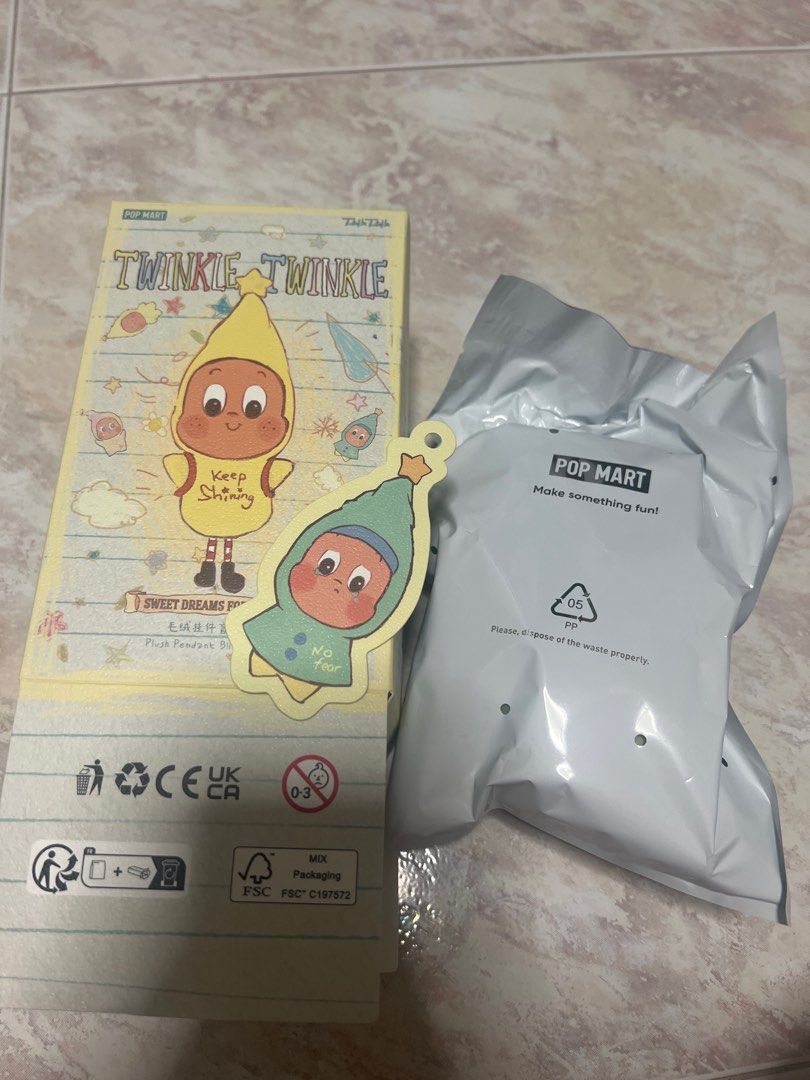POP MART Twinkle Twinkle Rain on Me Plush, Hobbies & Toys, Toys & Games on Carousell
