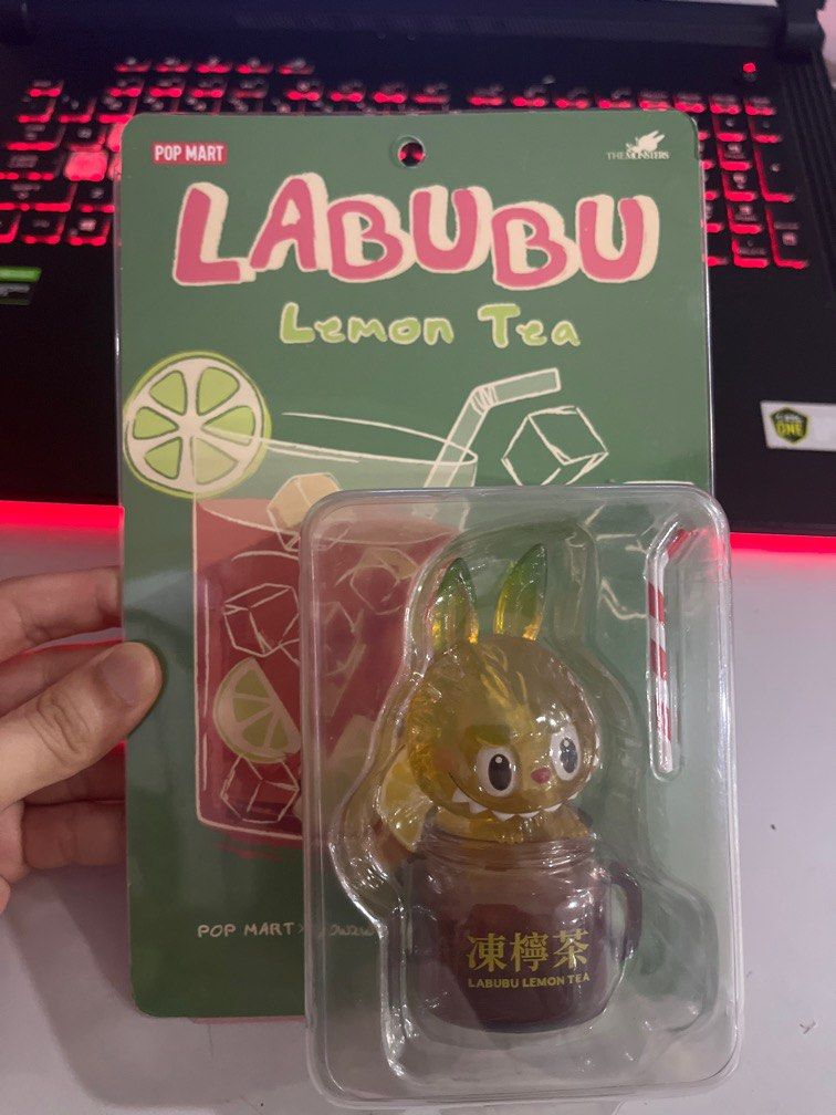 popmart labubu lemon tea figurine, Hobbies & Toys, Toys & Games on ...