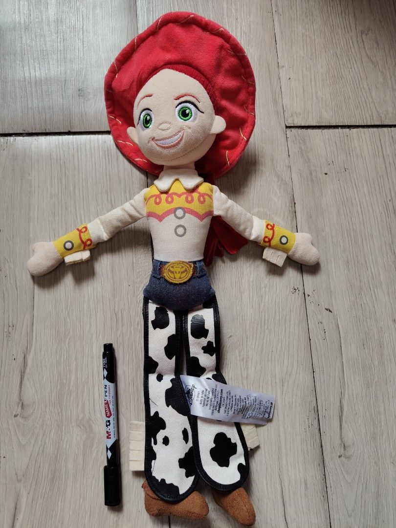 [PRELOVED] Disney Pixar Toy Story Jessie Plush Doll, Hobbies & Toys ...