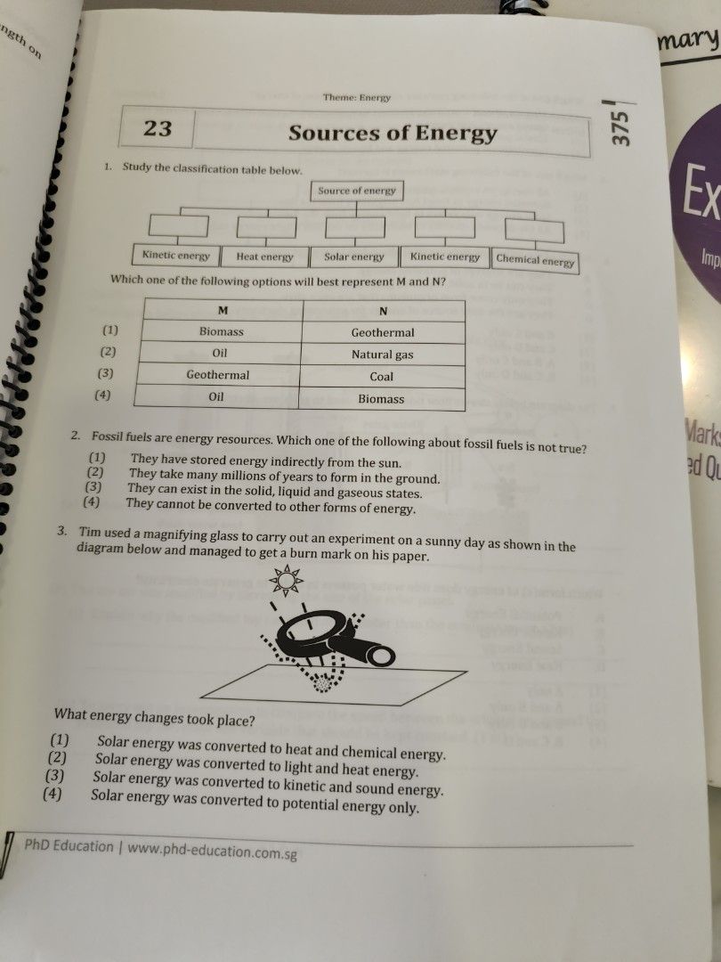 Primary 6 Science Exam Package / The PiqueLab P5 Topical Notes, Hobbies ...