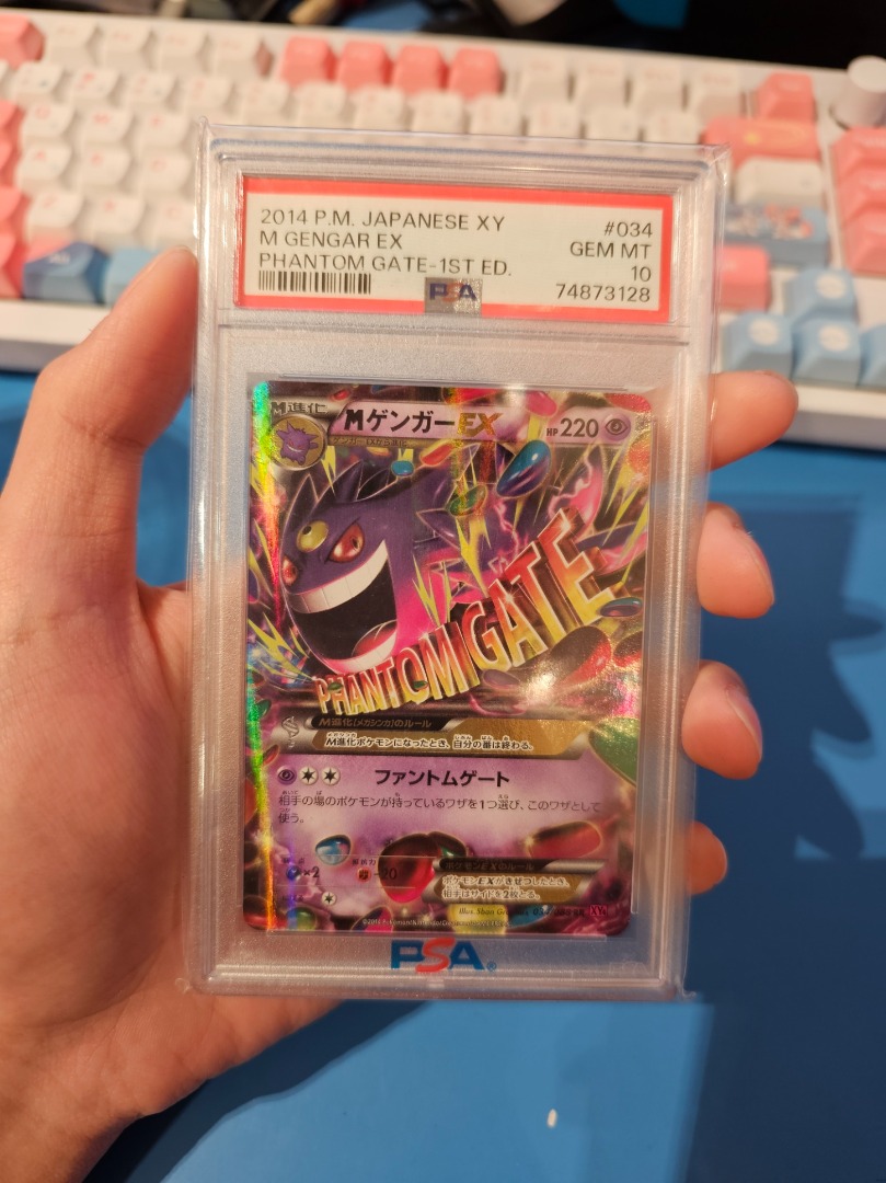 [PSA 10] Mega M Gengar EX Pokemon TCG Card Japanese Graded Card Slab ...