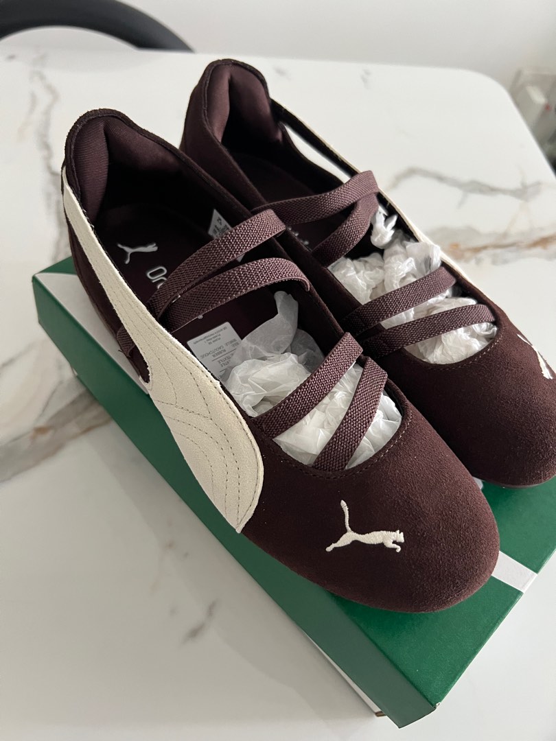 Puma Speedcat Ballet Brown Size UK 4.5, Women's Fashion, Footwear ...