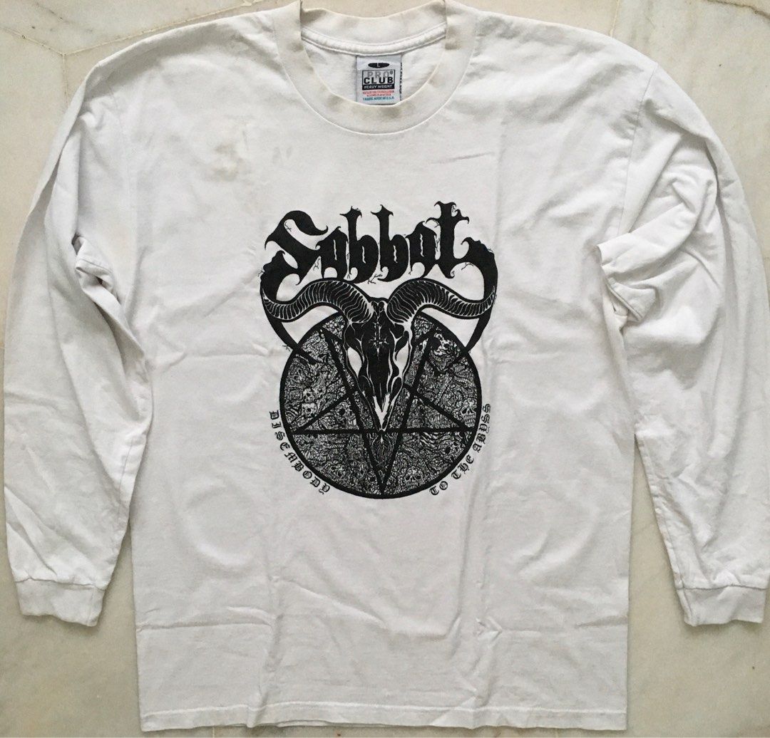 SABBAT Disembody Long Sleeve Shirt Sarcofago Midnight Destruction ...