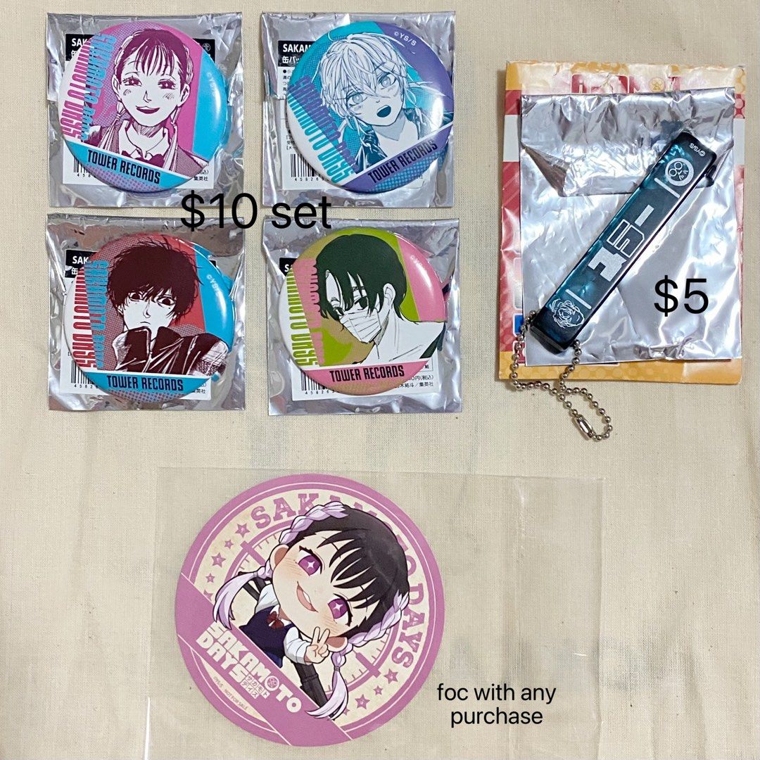 sakamoto days assorted merch natsuki mufuyu akira osaragi shin nagumo ...