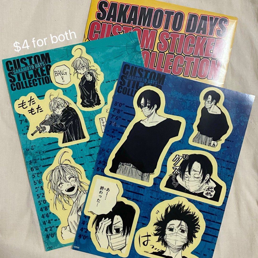 sakamoto days assorted merch natsuki mufuyu akira osaragi shin nagumo ...