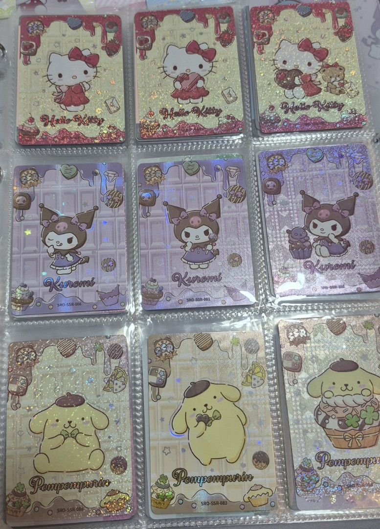 Sanrio Characters Trading Cards - Assorted - SSR, Hobbies & Toys, Toys ...