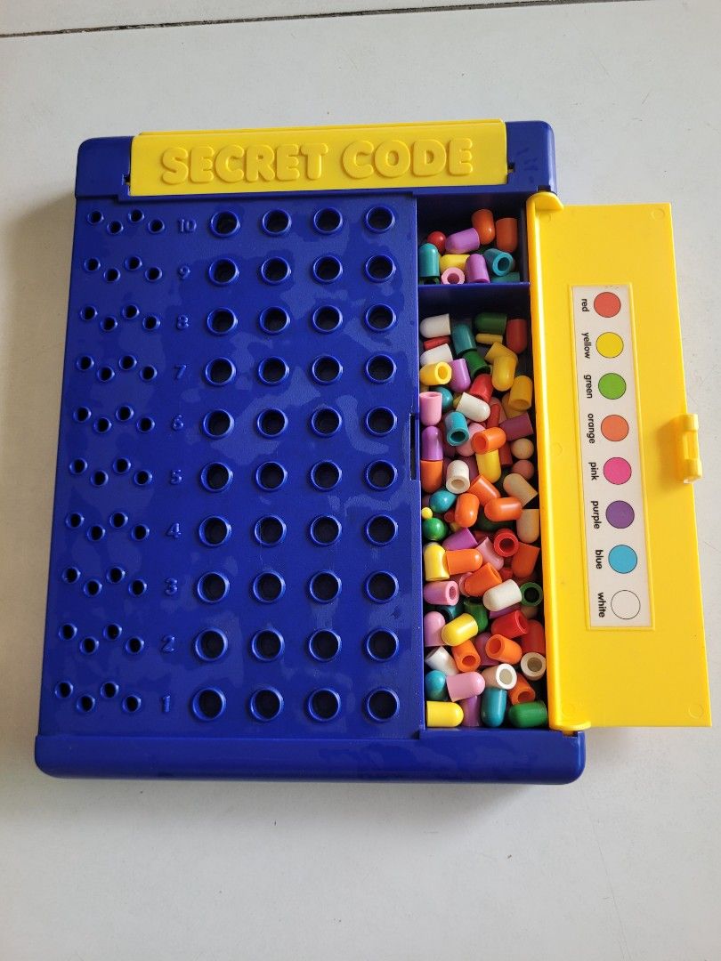 Secret Code Board Game, Hobbies & Toys, Toys & Games on Carousell