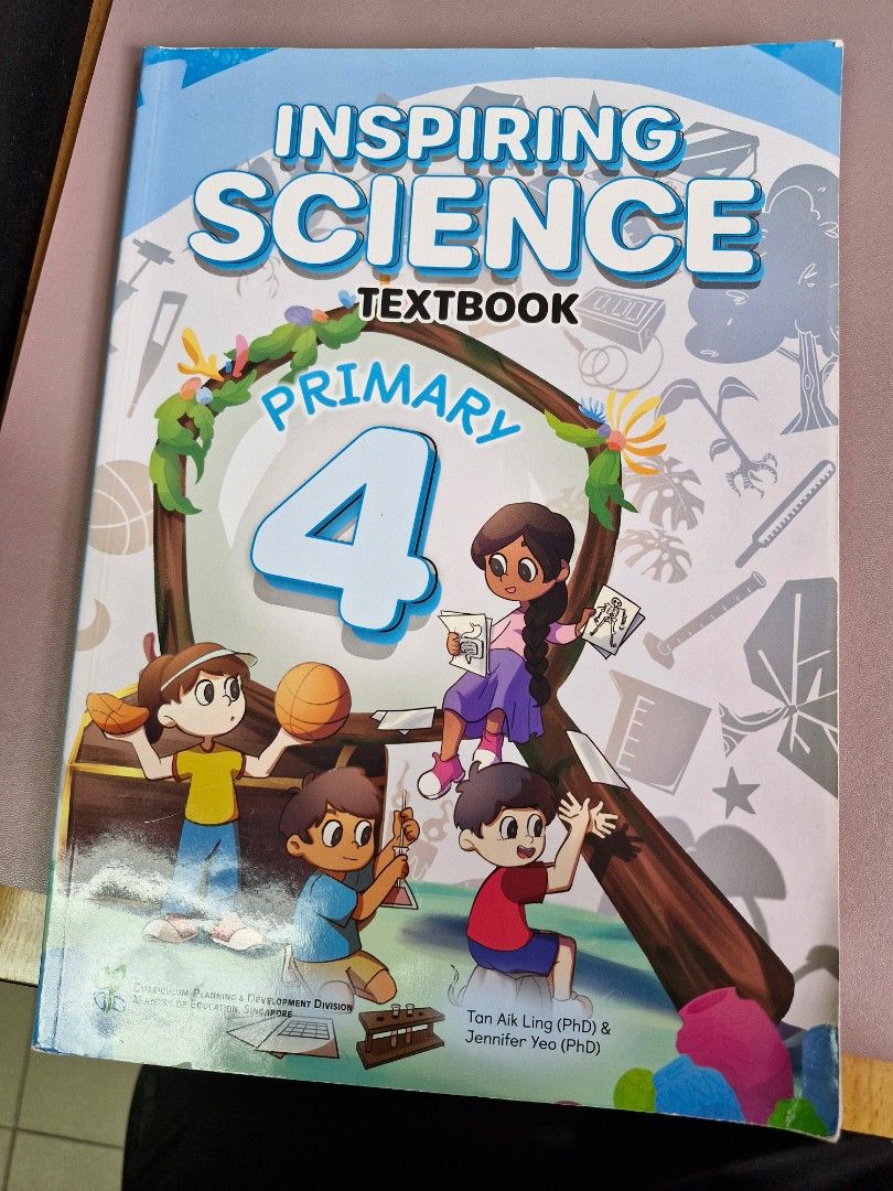 Singapore Inspiring Science Textbook Primary 4, Hobbies & Toys, Books ...