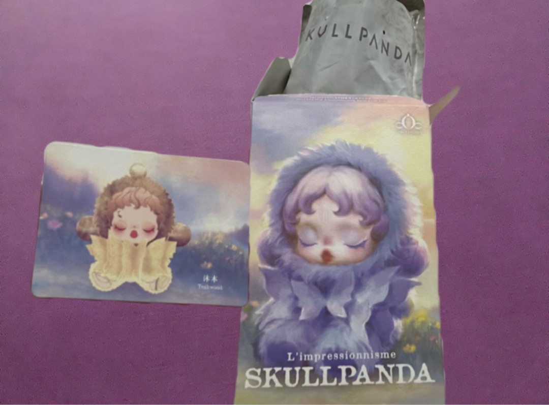 Skullpanda L'Impressionnisme Series Figure, Hobbies & Toys, Toys ...