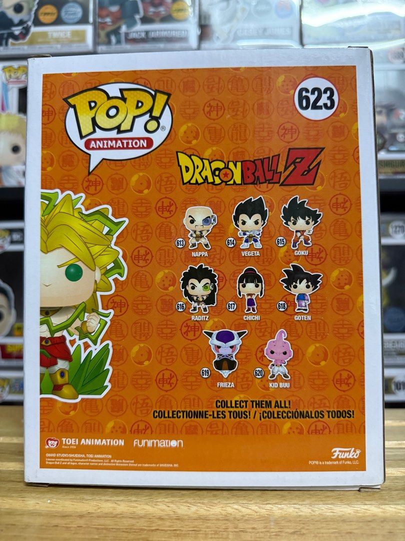 Special Edition Chase Glow Dragon Ball Z Super Saiyan Broly Funko Pop ...