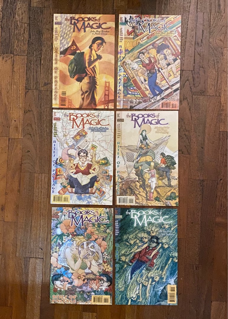 The Books of Magic. Complete Rites of Passage Story Arc. Issues 26~38 ...