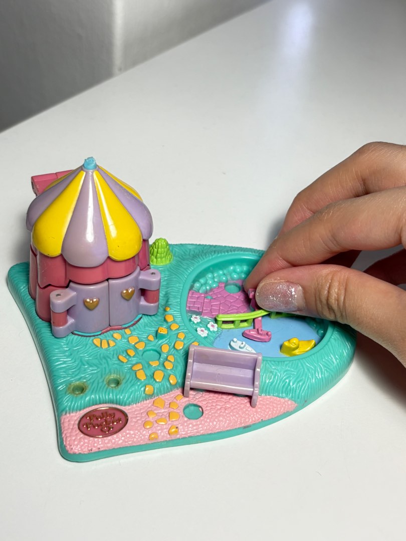 Vintage Polly Pocket 1996 Rocket Ride Amusement Park, Hobbies & Toys ...