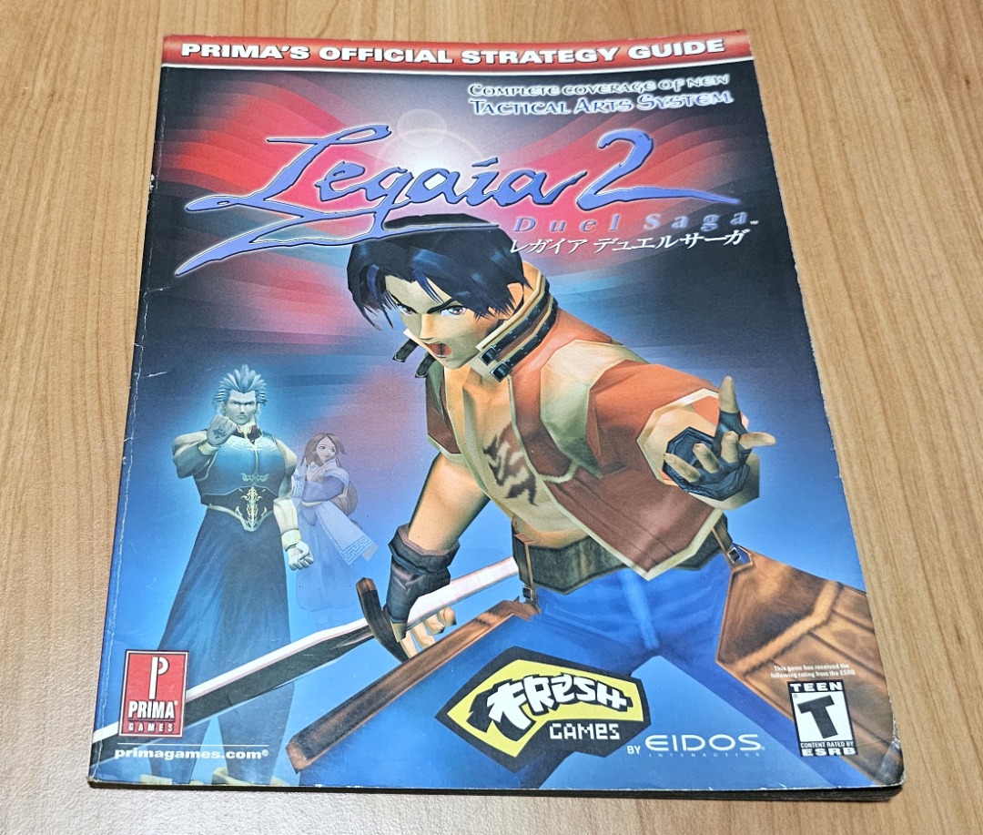 Legaia 2: Duel Saga strategy game guide by Prima Games, Video Gaming ...