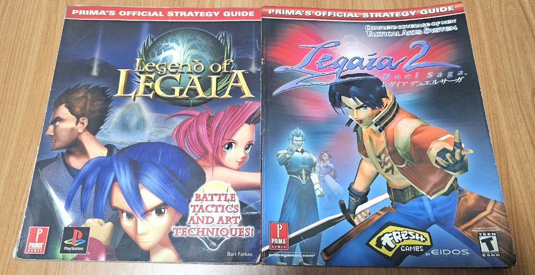 Legend of Legaia, Legaia 2: Duel Saga strategy game guide by Prima ...