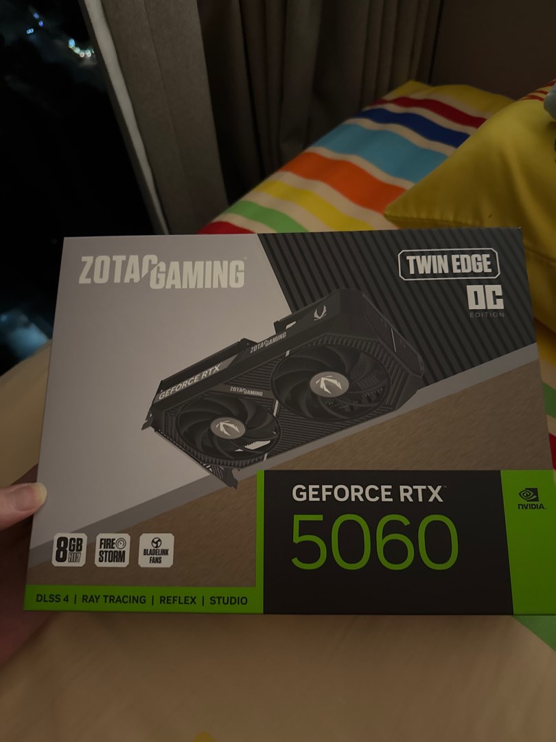 ZOTAC RTX 5060 8GB Graphics Card, Computers & Tech, Parts & Accessories ...