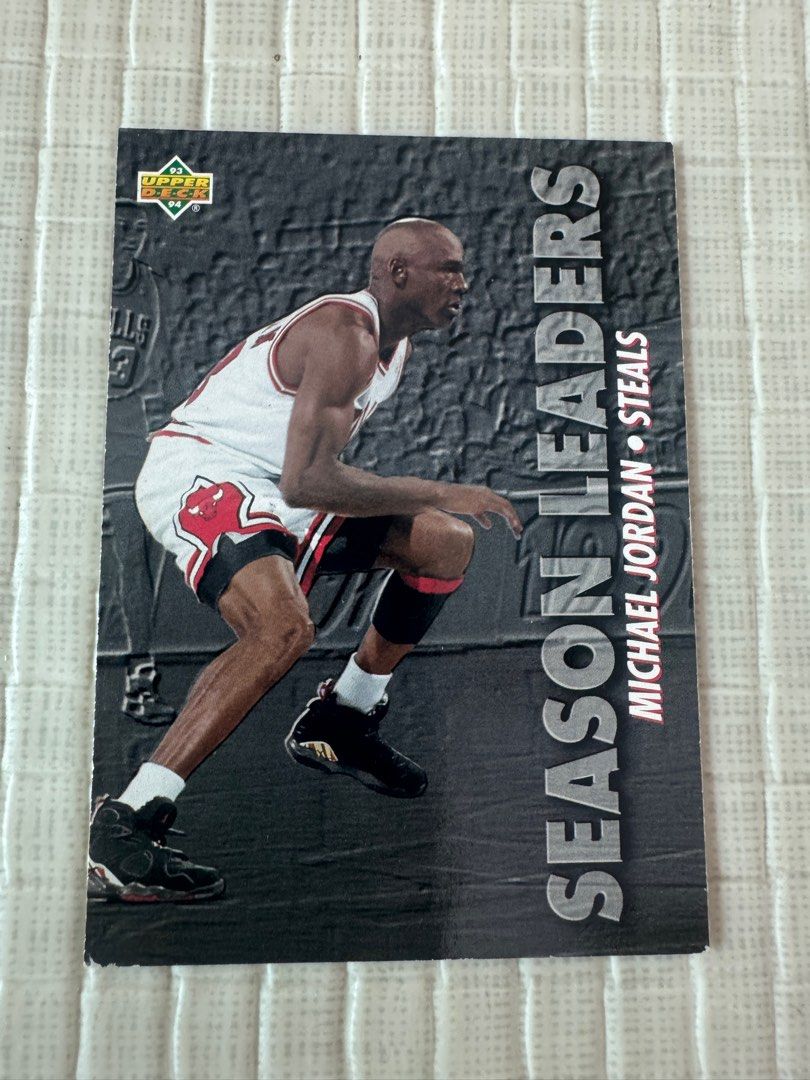 1992-93 Upper Deck Michael Jordan Season Leaders Card, Hobbies & Toys ...