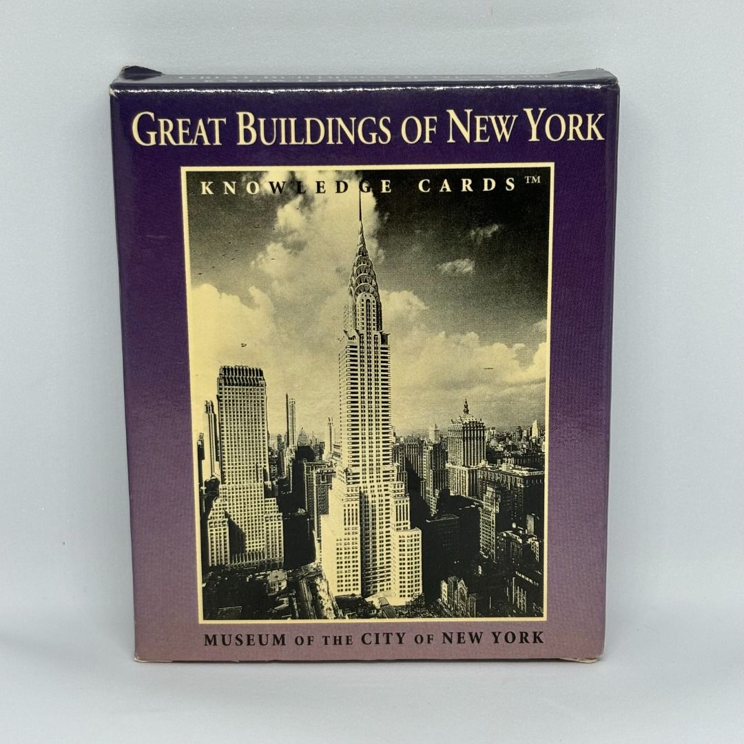 1999 Great Buildings of New York Knowledge Cards from the Guggenheim ...