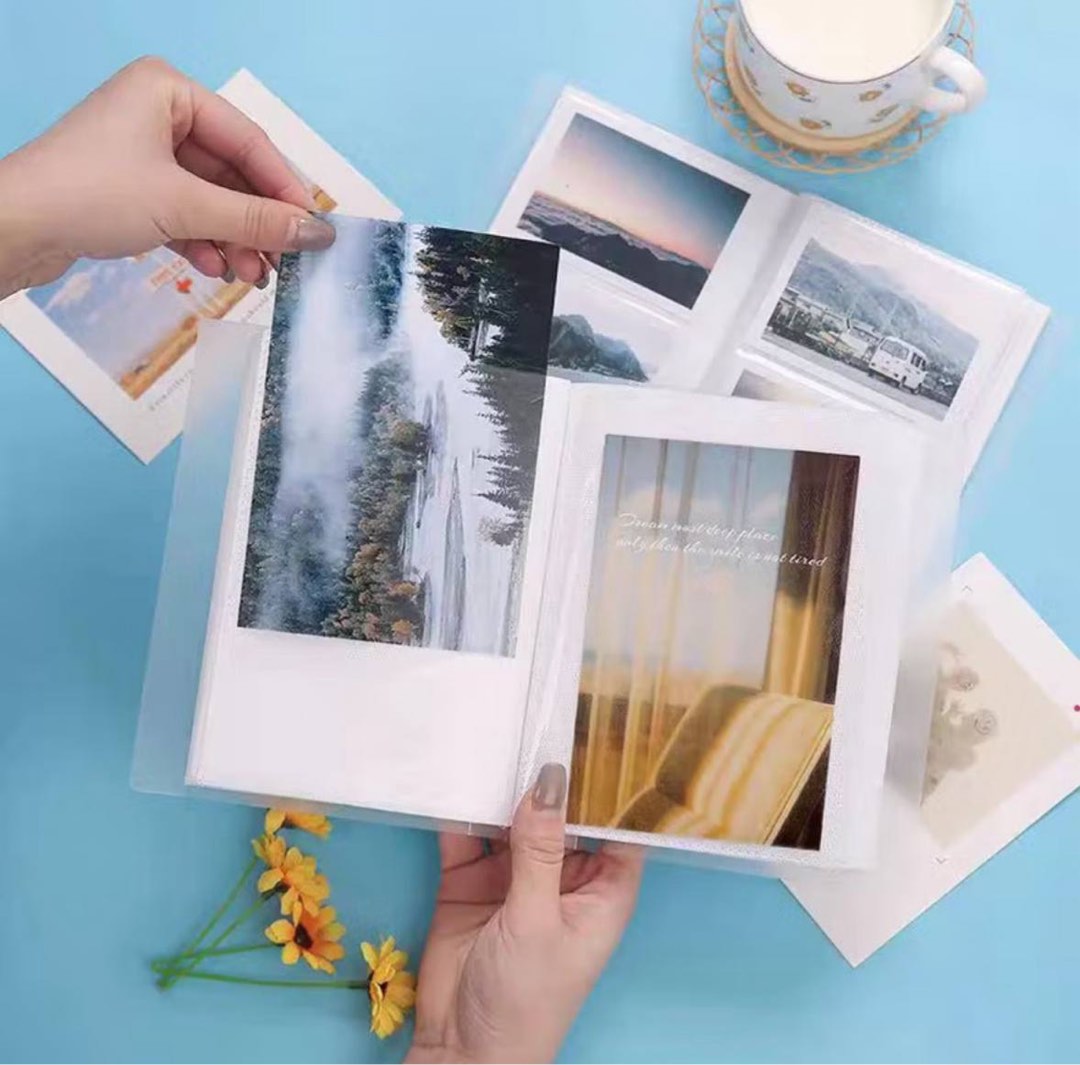 48pcs 4R Lomo Card Picture Album KPOP Photocard Album Matte Cover 4R ...