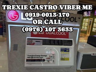 LG 1.0 HP Window Type Aircon Dual Inverter LA100GC2, TV & Home ...