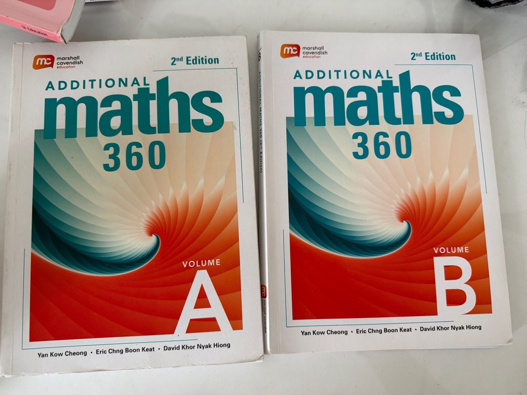 Add Math textbooks for sec3 and sec 4, Hobbies & Toys, Books ...