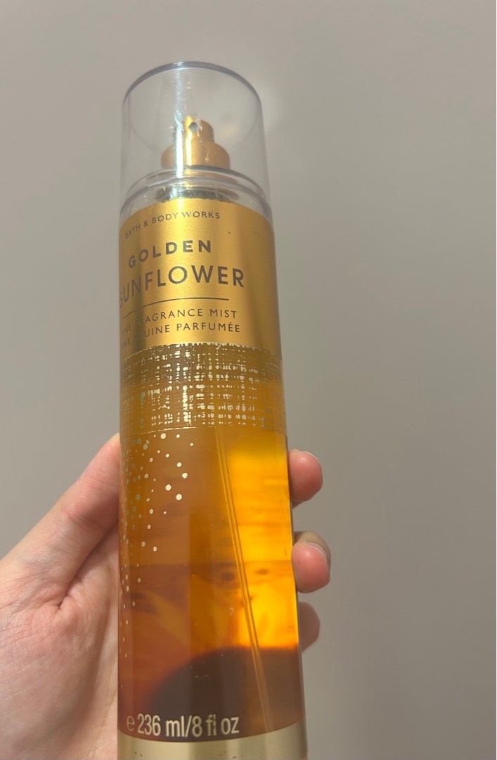 Authentic Bath & Body Works Golden Sunflower Fragrance Mist, Beauty ...