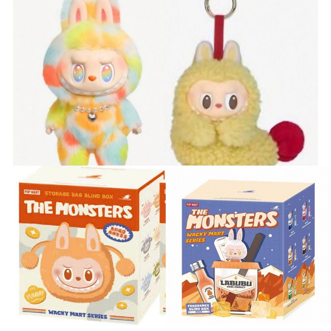 Authentic labubu Rock the universe, Wacky mart series items, Hobbies ...