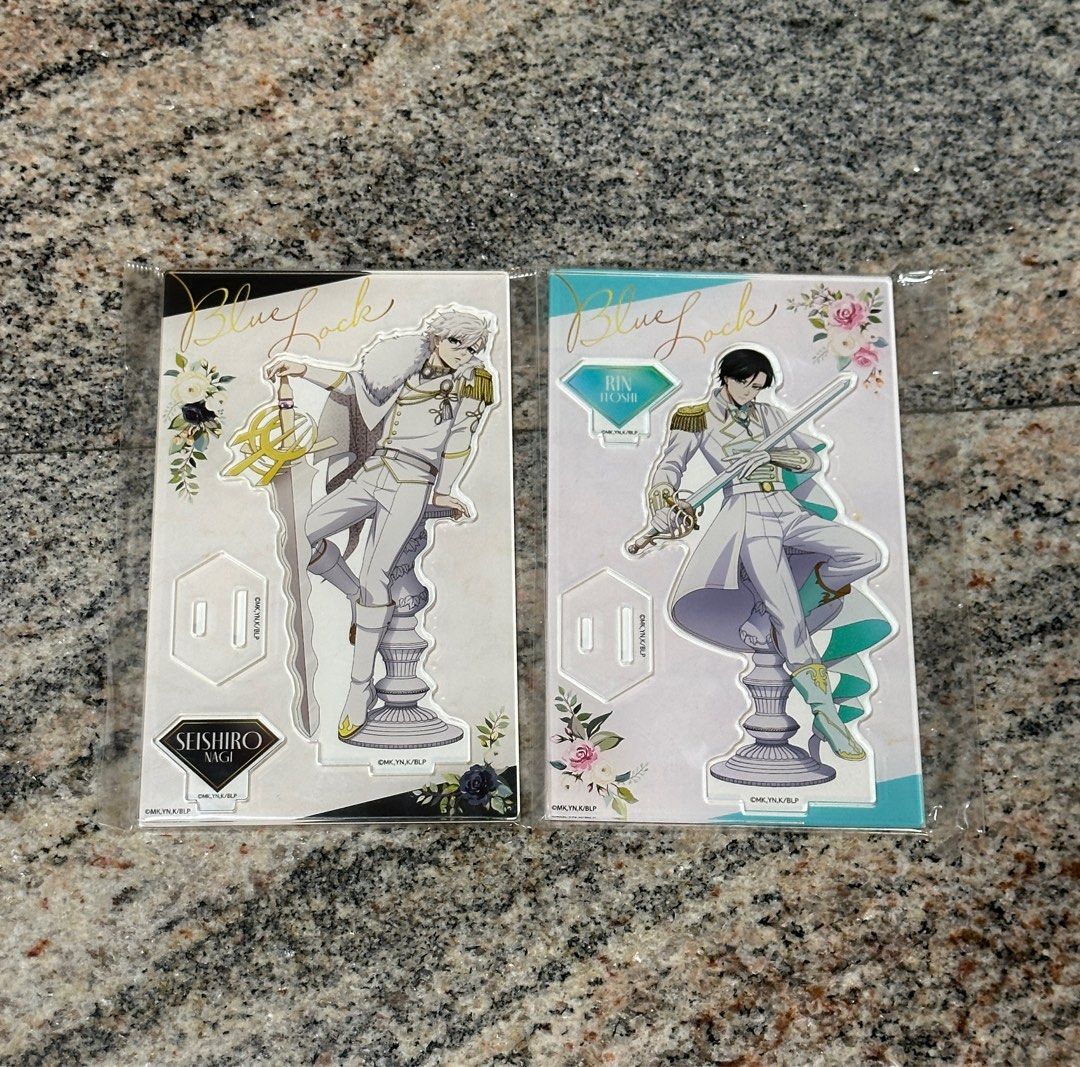 Blue Lock Acrylic Standee Rin / Nagi, Hobbies & Toys, Memorabilia ...