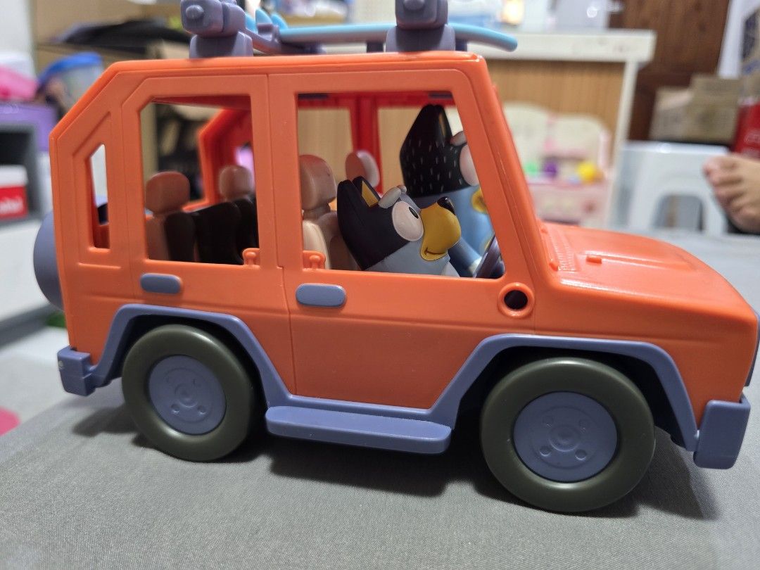 Bluey Heeler Family Car, Hobbies & Toys, Toys & Games on Carousell