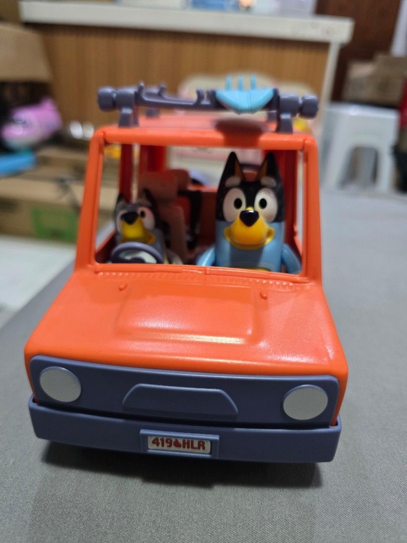 Bluey Heeler Family Car, Hobbies & Toys, Toys & Games on Carousell