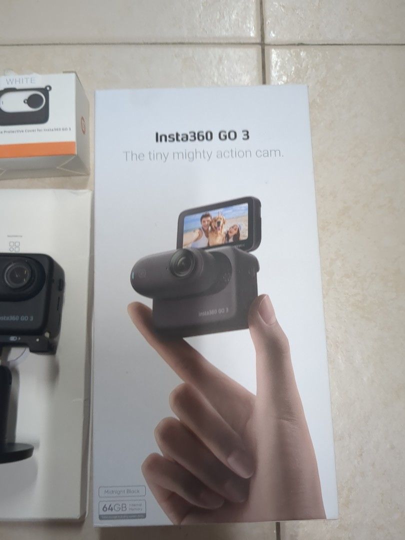 Insta360 GO 3 64gb black, Photography, Cameras on Carousell