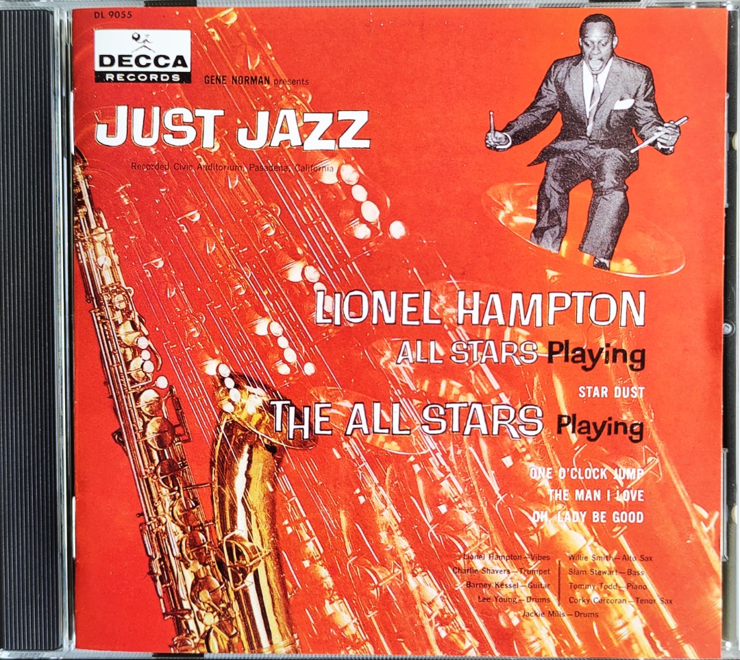 CD / 1988 JAPAN PRESS / LIONEL HAMPTONS: JUST JAZZ / WILLIE SMITH ...