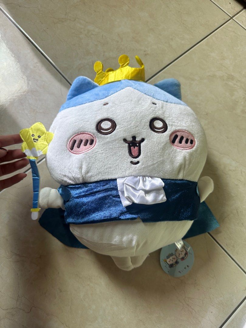 Chiikawa - Hachiware Birthday Prince Plush, Hobbies & Toys, Toys ...