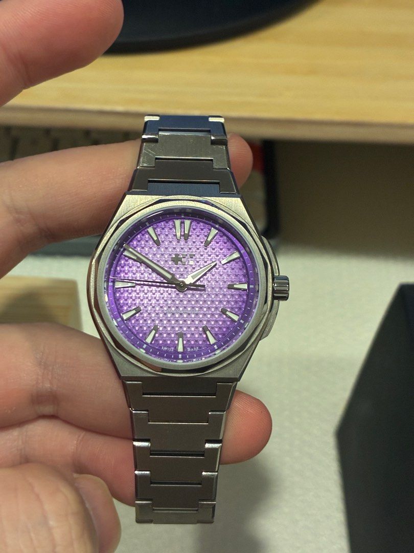 Christopher Ward The Twelve Titanium Purple Dial 36mm COSC, Luxury ...