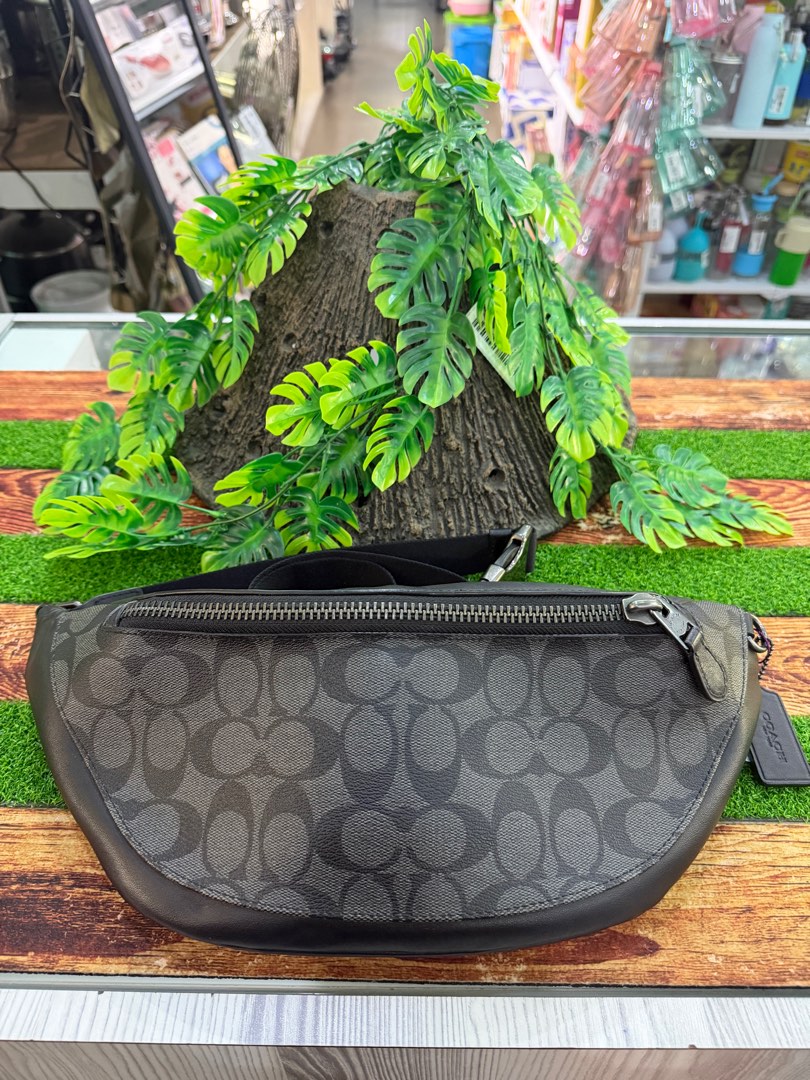 Coach Warren Belt Bag In Signature Canvas, Luxury, Bags & Wallets on ...